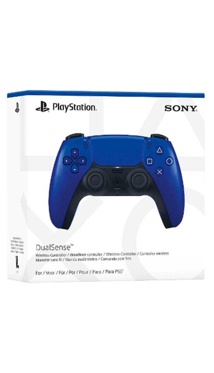 PS5 DUAL SENSE CONTROLLER- Cobalt Blue (Metallic blue) - EMart Games